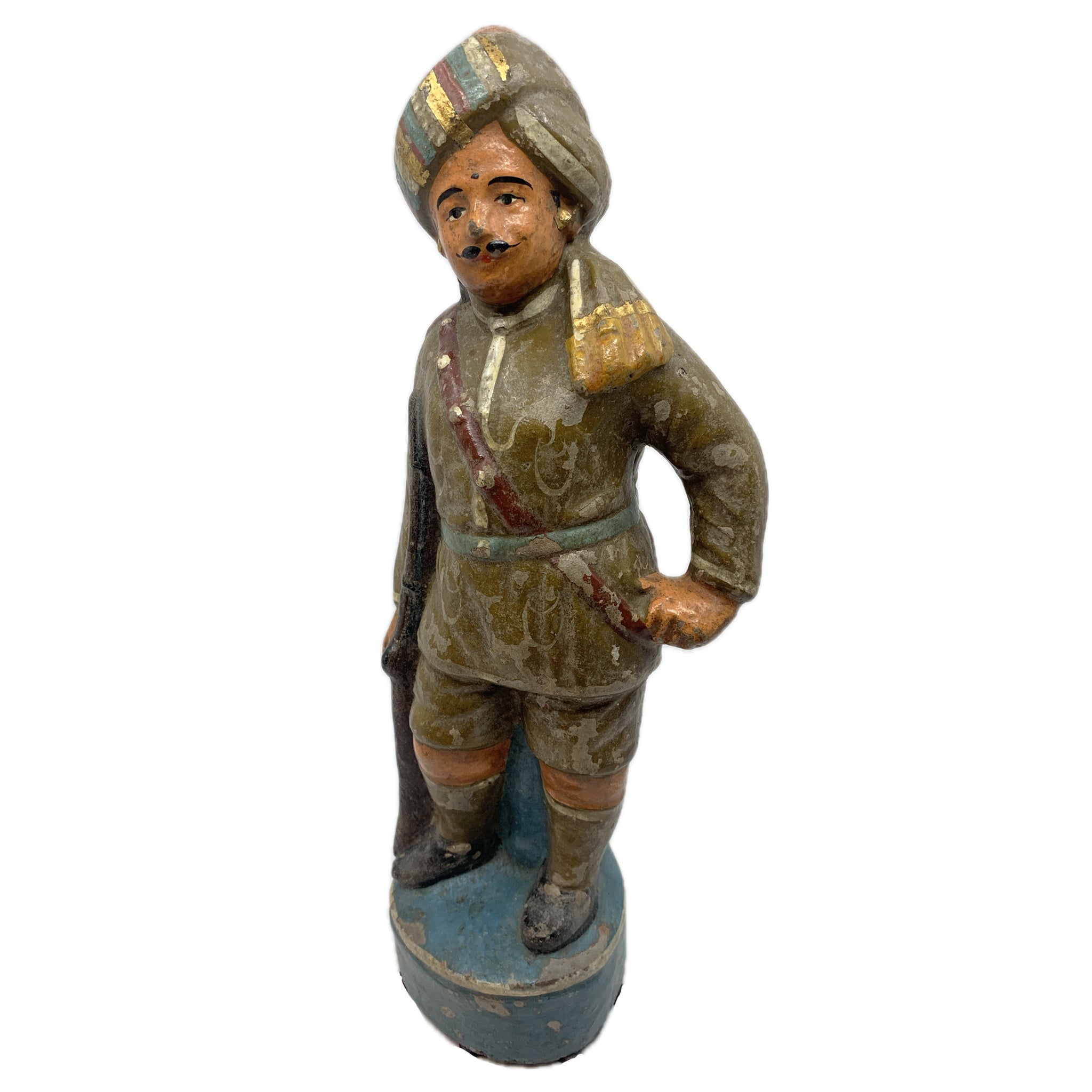 Vintage Painted Indian Figure – Zachary Ltd.